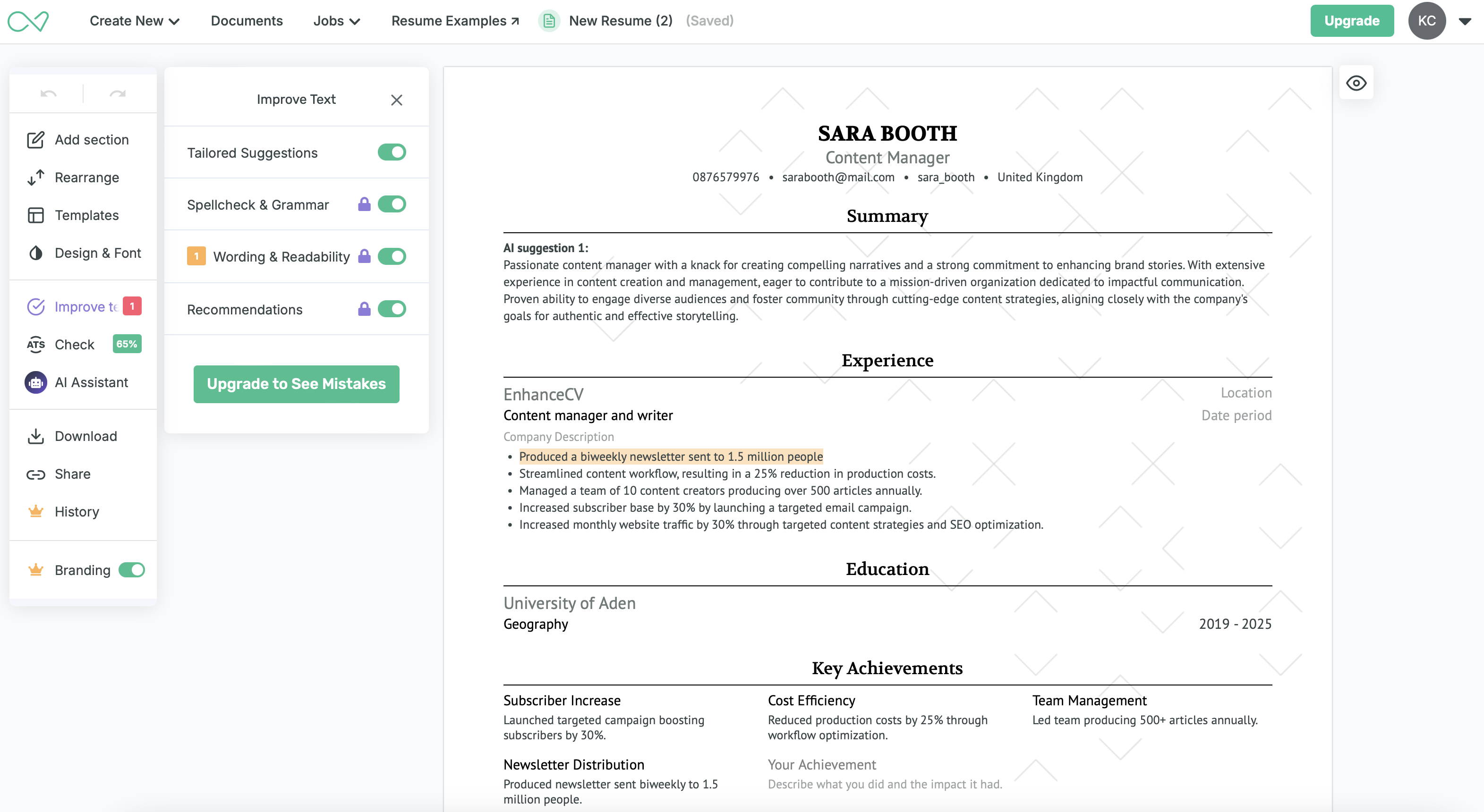 Die 7 besten KI-Lebenslauf-Generatoren: Die KI hat 6 Lebensläufe für mich erstellt – und so lief ...